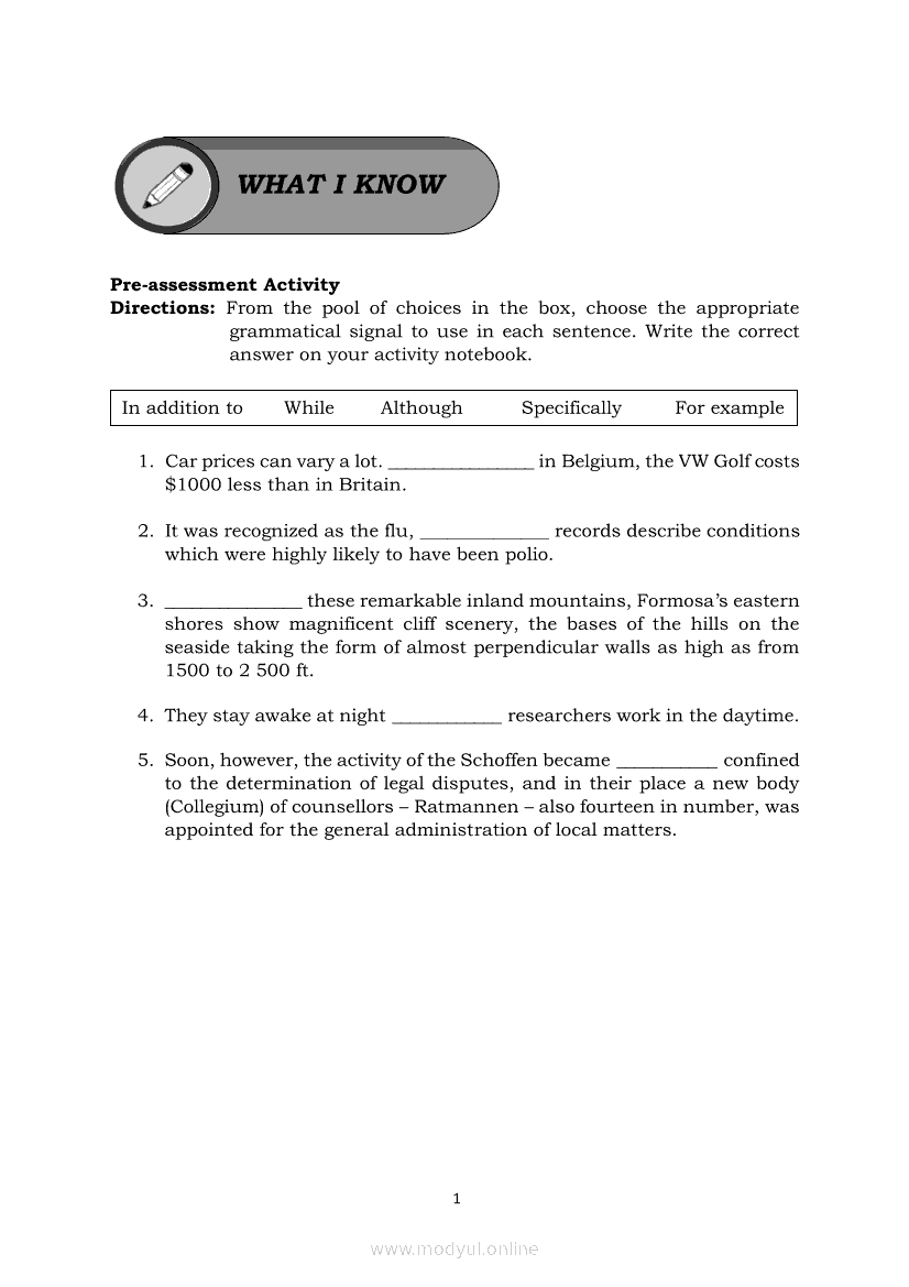 Lesson Plan About Claim And Counterclaim