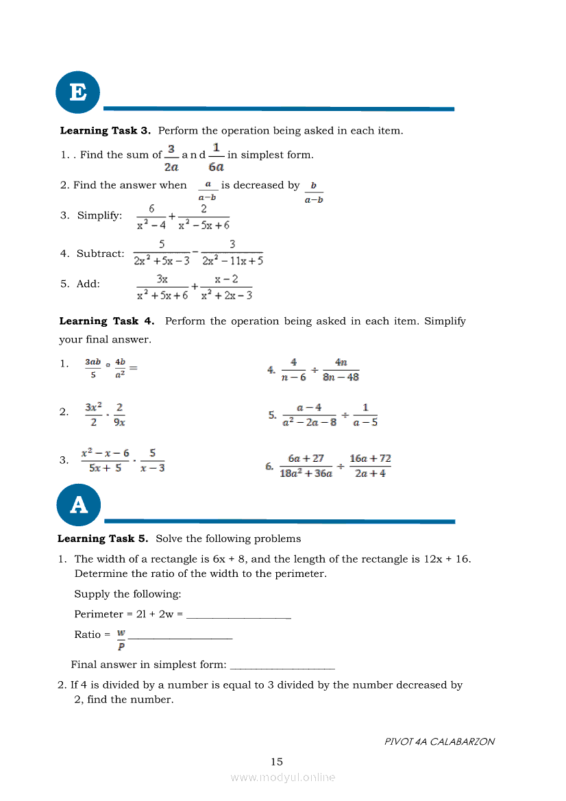 Math Module Grade 2